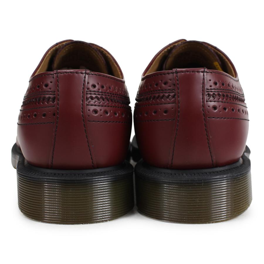 Dr.Martens 3989 ウイングチップ シューズ メンズ レディース ドクターマーチン ROGUE SHOE チェリーレッド ...