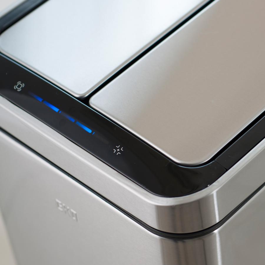 EKO イーケーオー ゴミ箱 ダストボックス 45L デラックスファントムセンサービン スリム フタ付き DELUX PHANTOM EK9287MT-45L : inglewood ...