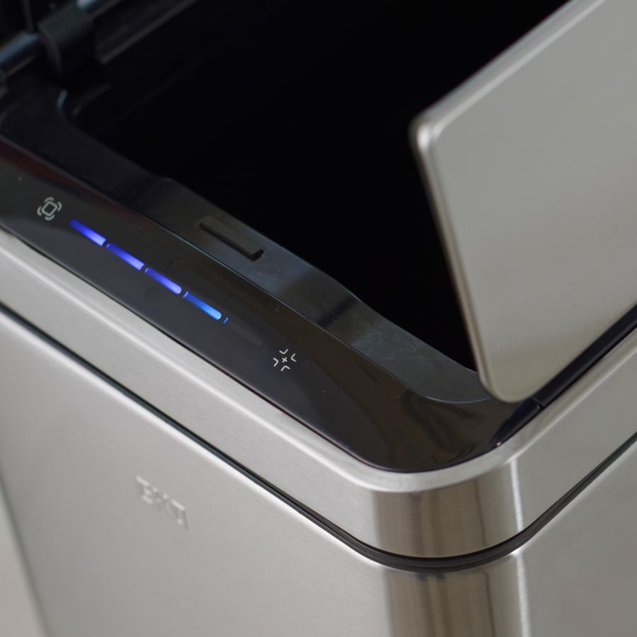 EKO イーケーオー ゴミ箱 ダストボックス 45L デラックスファントムセンサービン スリム フタ付き DELUX PHANTOM EK9287MT-45L : inglewood ...