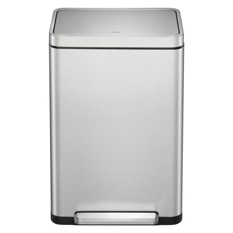 EKO イーケーオー ゴミ箱 ダストボックス エックスキューブステップビン 45L スリム フタ付き X-CUBE STEP BIN EK9368MT-45L : inglewood ...