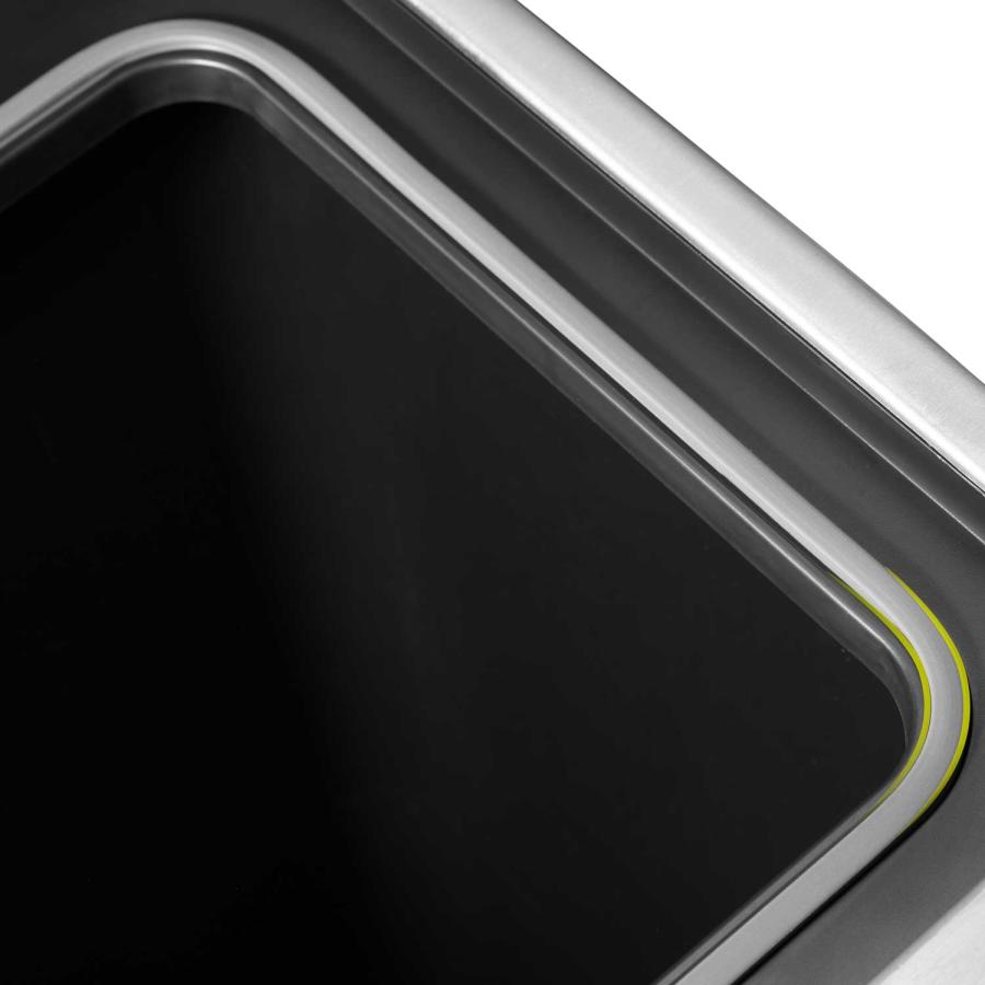 EKO イーケーオー ゴミ箱 ダストボックス エックスキューブステップビン 45L スリム フタ付き X-CUBE STEP BIN EK9368MT-45L : inglewood ...