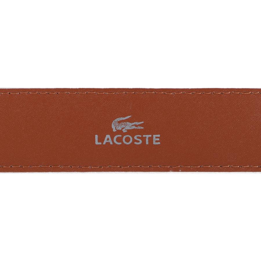 LACOSTE（ラコステ） ベルト メンズ BELT ブラック ホワイト ネイビー