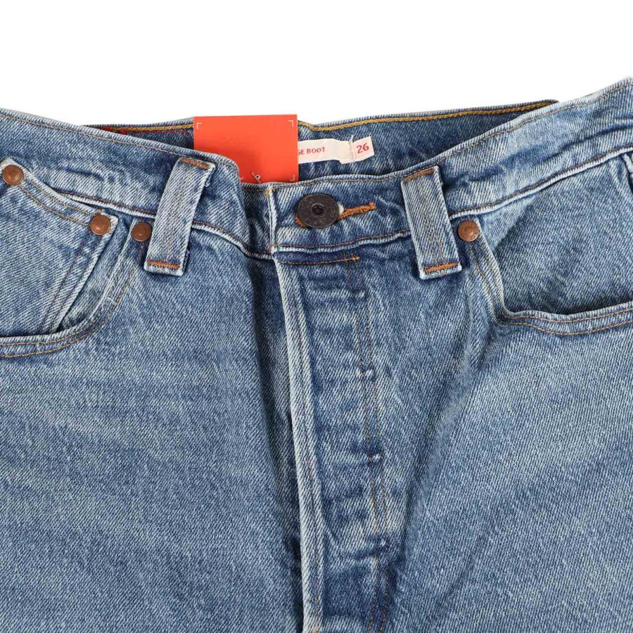 Levi's（リーバイス） LEVIS RED レッド デニムパンツ ジーンズ ジーパン リブケイジ ブート レディース RIBCAGE ...
