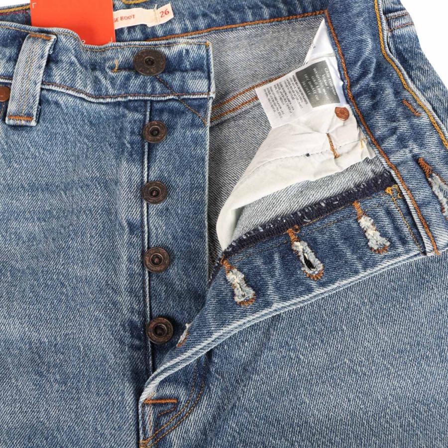 Levi's（リーバイス） LEVIS RED レッド デニムパンツ ジーンズ ジーパン リブケイジ ブート レディース RIBCAGE ...