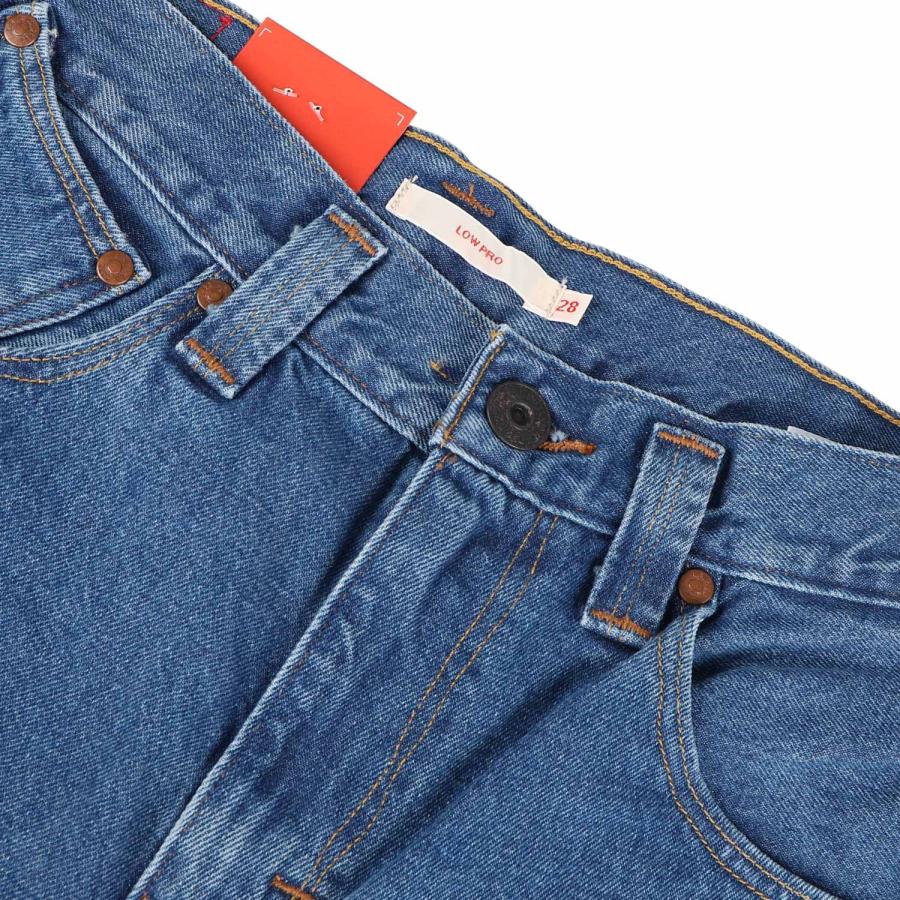 Levi's（リーバイス） LEVIS RED レッド ロウ PRO LOW プロ デニムパンツ ジーンズ ジーパン レディース ブルー ...