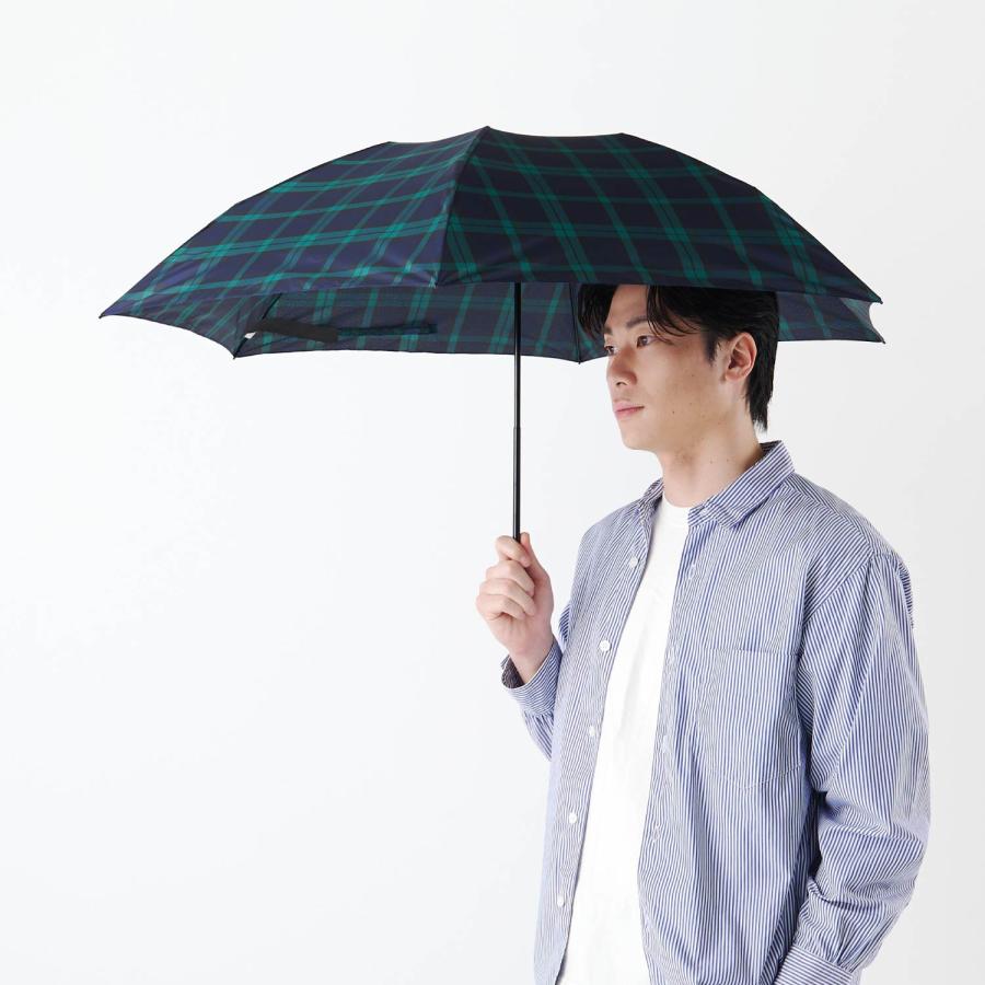 MACKINTOSH PHILOSOPHY マッキントッシュ フィロソフィー 折りたたみ傘 雨傘 レディース メンズ 55cm 軽量 UV対応 コンパクト ネイビー 21-431-10969 ...