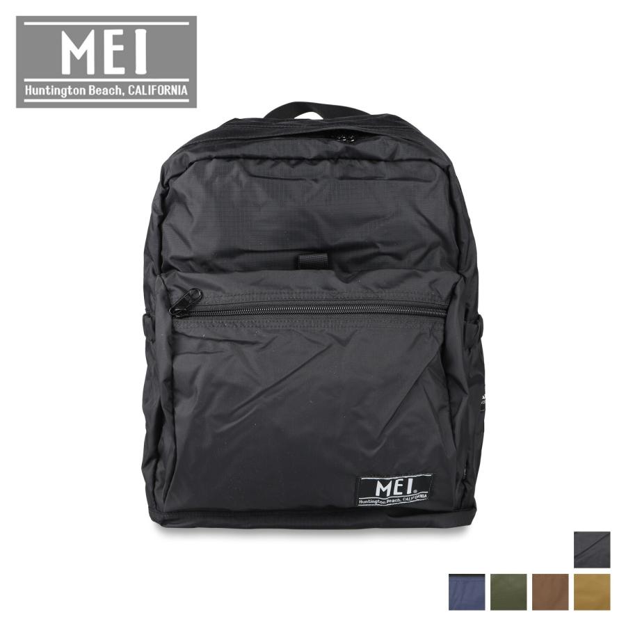 MEI（メイ） リュック バッグ バックパック メンズ レディース 20L SUSTAINABLE RUGGED PACK ? ブラック ...