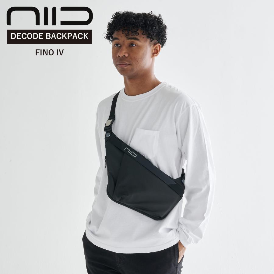 NIID ニード バッグ ショルダーバッグ フィノ メンズ レディース 斜めがけ 撥水 USBケーブル付き FINO IV BK ブラック 黒 : inglewood Beauty - 通販 ...