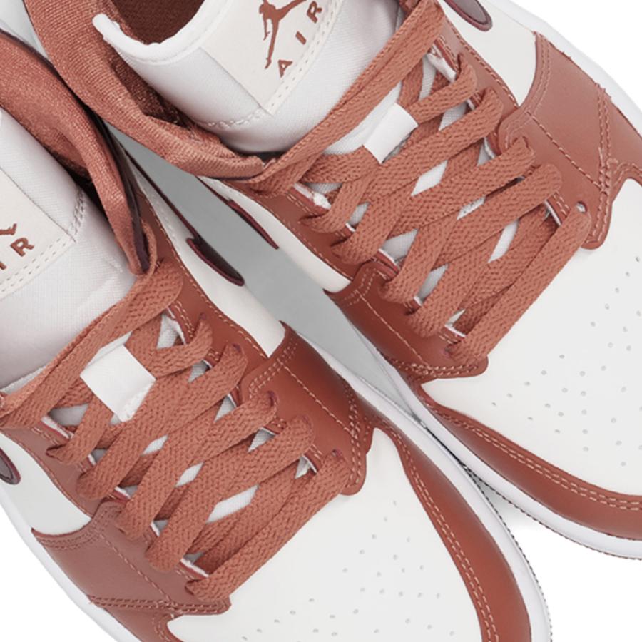 NIKE ナイキ エアジョーダン1 ミッド スニーカー レディース WMNS AIR JORDAN 1 MID ワインレッド BQ6472 ...