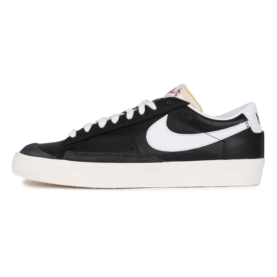 NIKE（ナイキ） スニーカー ブレザー ロー メンズ BLAZER LOW 77 VINTAGE ブラック 黒 DA6364-001 ...