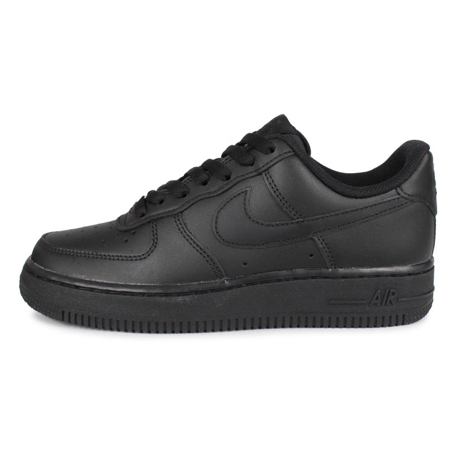 NIKE ナイキ ウィメンズ エアフォース1 スニーカー レディース メンズ AIR FORCE 1 ブラック 黒 DD8959-001 ...
