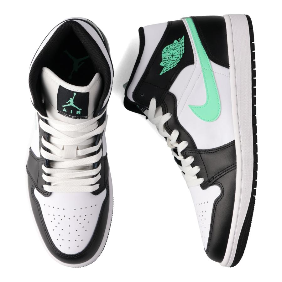 NIKE ナイキ エアジョーダン1 ミッド スニーカー メンズ AIR JORDAN 1 MID ホワイト 白 DQ8426-103 ...