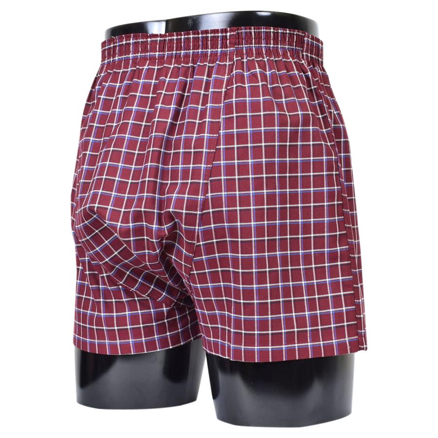 NEWYORKER HOME ニューヨーカーホーム トランクス メンズ 前開き インナー アンダーウェア パンツ 下着 レッド ブルー 0631-01 : inglewood Beauty ...