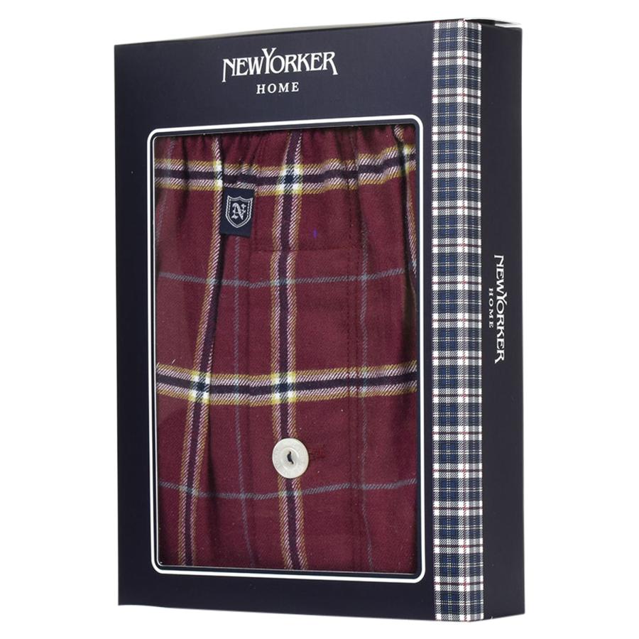 NEWYORKER HOME ニューヨーカーホーム トランクス メンズ 前開き インナー アンダーウェア パンツ 下着 レッド ブルー 0633-01 :nyh-iii-0633-01 ...