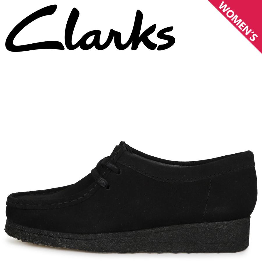 訳あり クラークス Clarks ワラビー ブーツ レディース WALLABEE ブラック 黒 26155522 返品不可 : outlet-231128-07 : inglewood ...