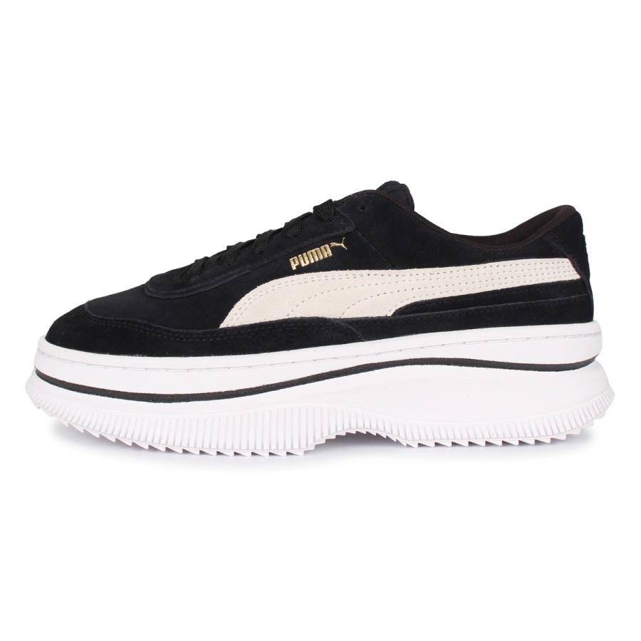 PUMA プーマ デバ スエード スニーカー レディース デヴァ スウェード DEVA SUEDE WNS ブラック 黒 372423-03 ...