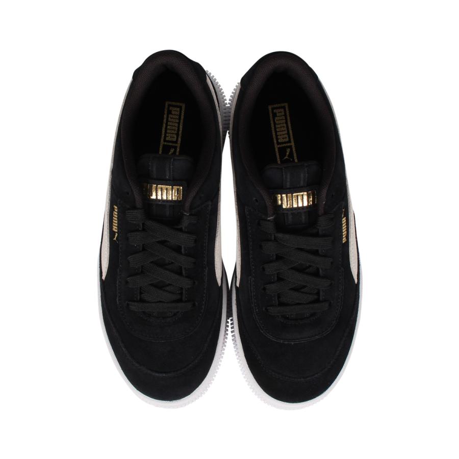 PUMA プーマ デバ スエード スニーカー レディース デヴァ スウェード DEVA SUEDE WNS ブラック 黒 372423-03 ...