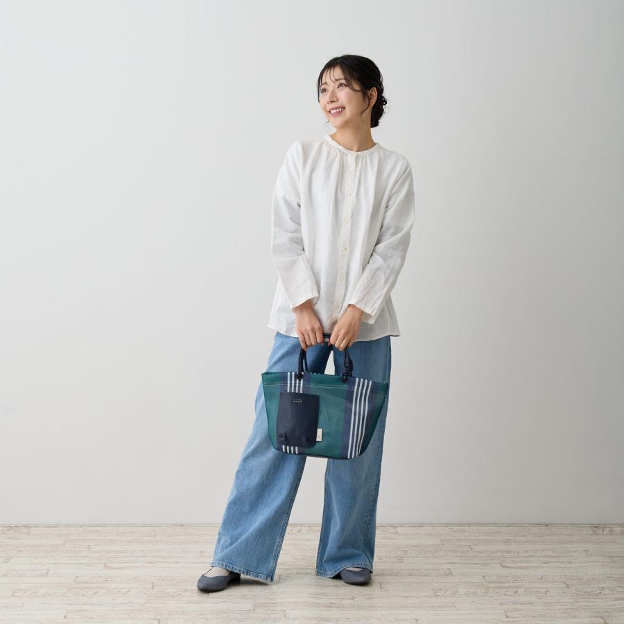 ROOTOTE ルートート バッグ トートバッグ SC.デリ.ストライプ.ウエッファ-B レディース A5 軽量 ブルー グリーン パープル 1084 : inglewood Beauty ...