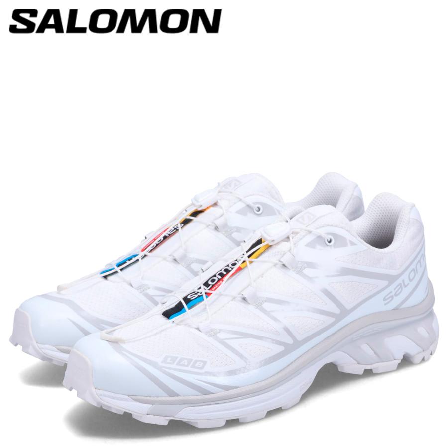 SALOMON サロモン XT-6 ADV シューズ トレッキングシューズ スニーカー メンズ ホワイト 白 L41252900 ...
