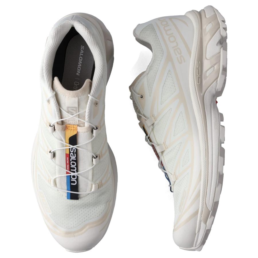 SALOMON サロモン シューズ トレッキングシューズ スニーカー メンズ XT-6 ホワイト 白 L47445300 ...