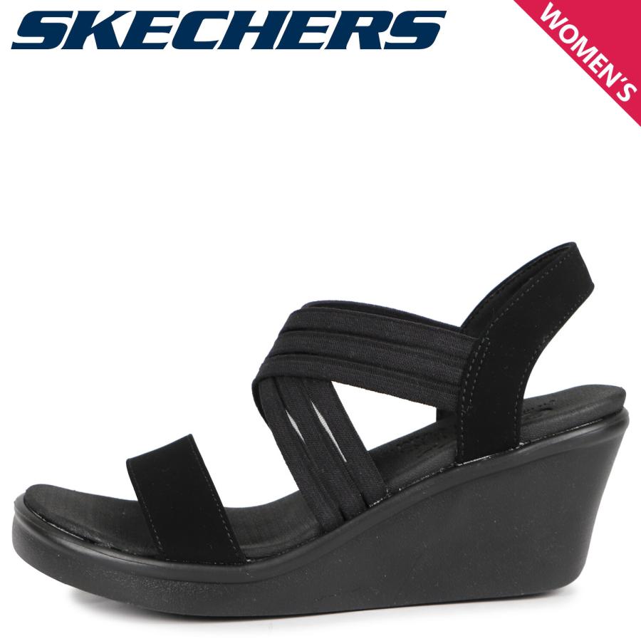 SKECHERS スケッチャーズ サンダル ウェッジサンダル ランブル オン レディース 厚底 RUMBLE ON DAY FLIRT ...