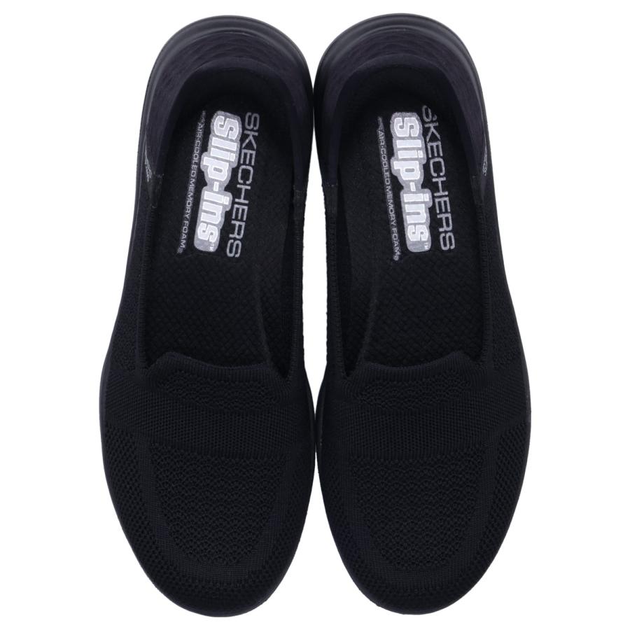 SKECHERS スケッチャーズ スリップインズ スリッポン スニーカー オンザゴー フレックス レディース ブラック 黒 136541 ...
