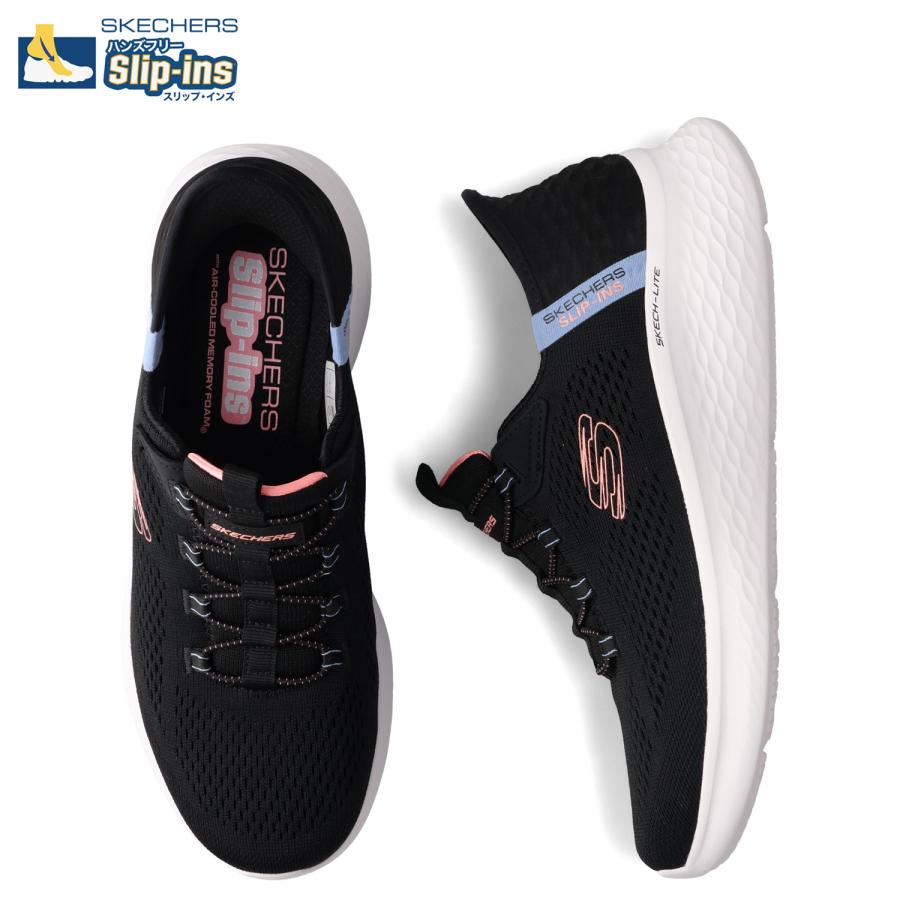 SKECHERS スケッチャーズ スリップインズ スケッチライト プロ トゥルー ストーリー スニーカー レディース 軽量 SLIP-INS ...