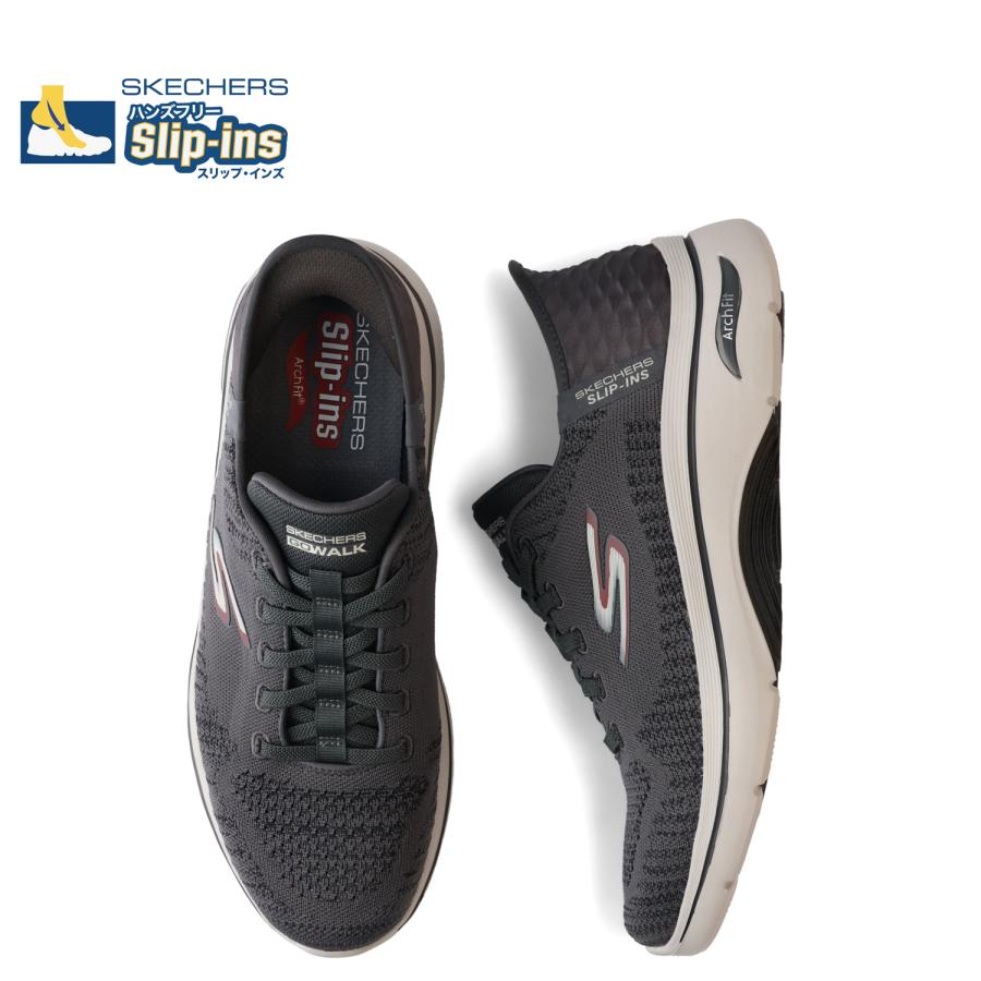 SKECHERS（スケッチャーズ） スリップインズ ゴーウォーク アーチフィット 2.0 グランド ハンズフリー スニーカー メンズ 軽量 ...