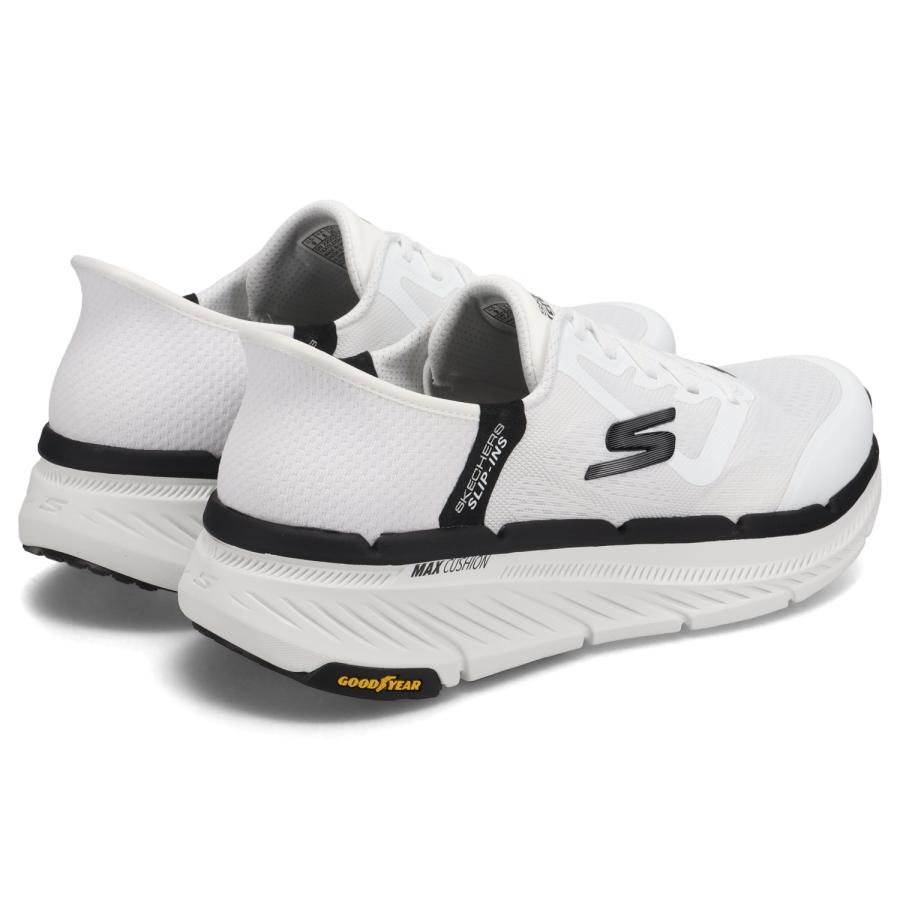 SKECHERS スケッチャーズ スリップインズ マックス クッショニング プレミア 2.0 ハンズフリー スニーカー メンズ 軽量 ホワイト ...