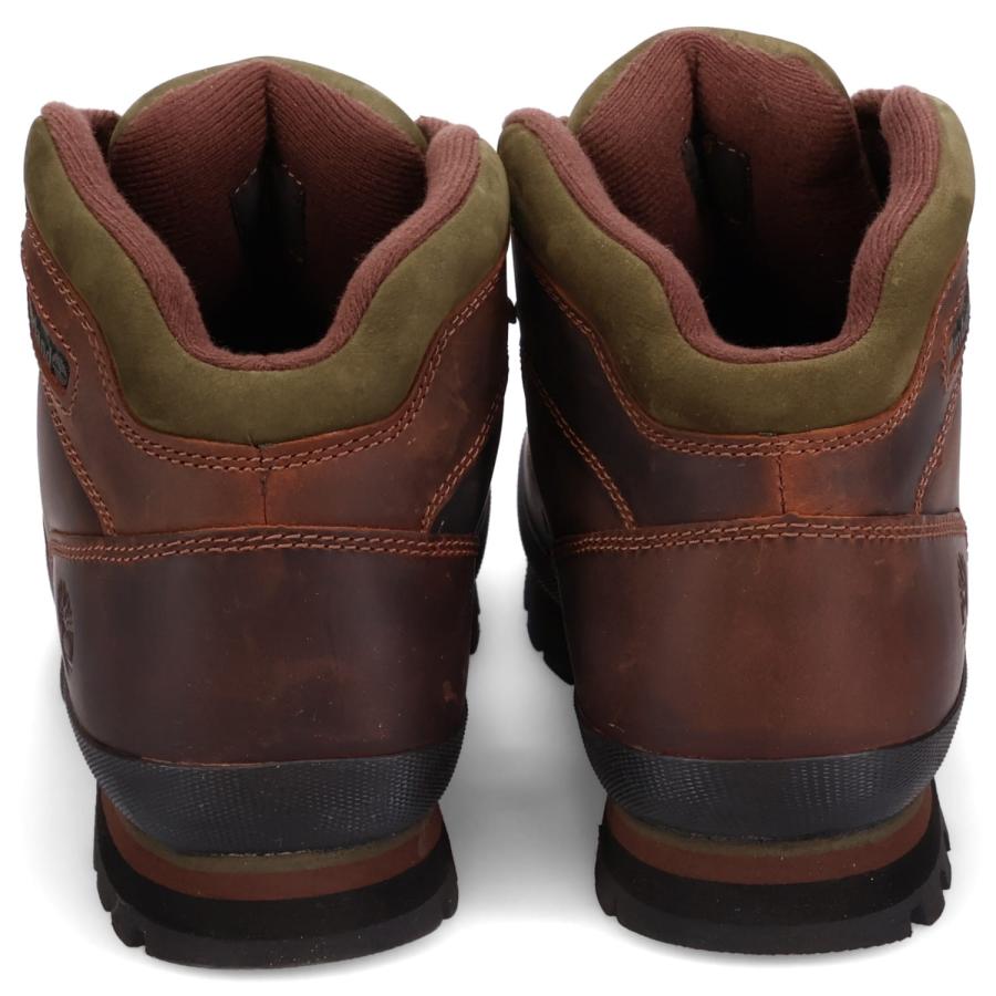 Timberland ティンバーランド ユーロ ハイカー レザー ブーツ メンズ EURO HIKER LEATHER ブラウン 95100 ...