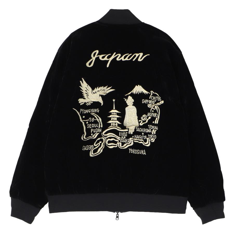 TAION（タイオン） ダウン ジャケット スカジャン アウター メンズ レディース 虎 無地 ジャパンスペシャル リバーシブル JPNSP ...