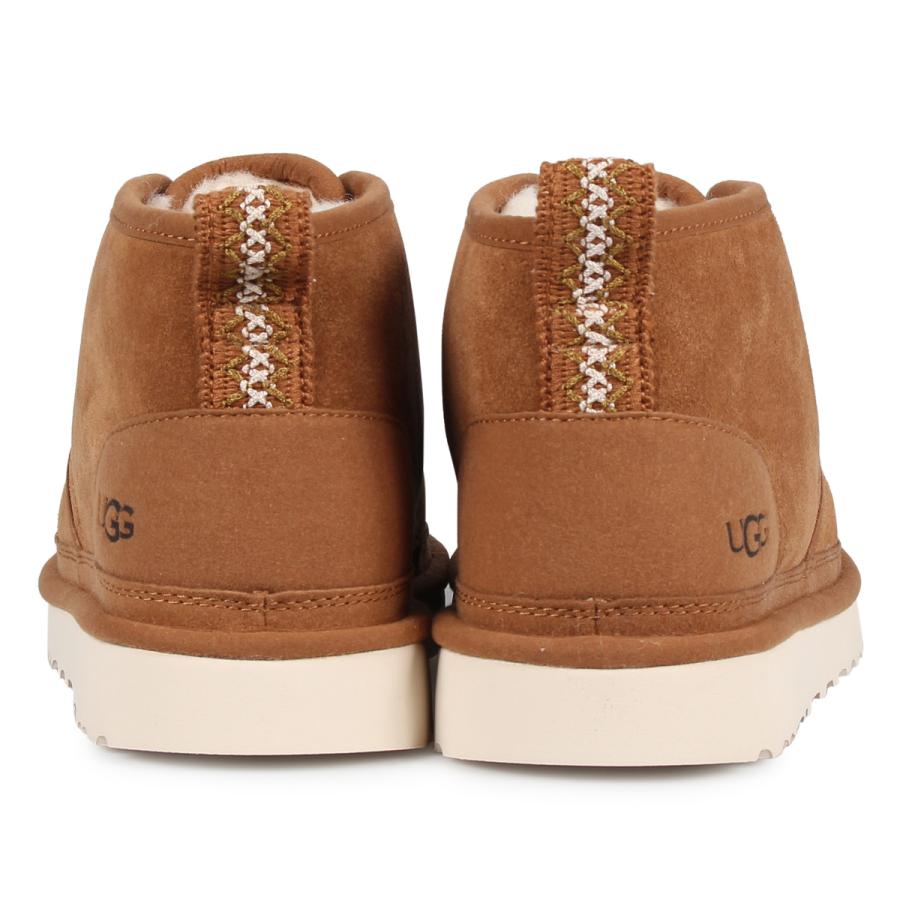 UGG アグ ショートブーツ ムートンブーツ ニューメル フレックス メンズ MENS NEUMEL FLEX ブラック ダーク グレー ブラウン : inglewood Beauty ...