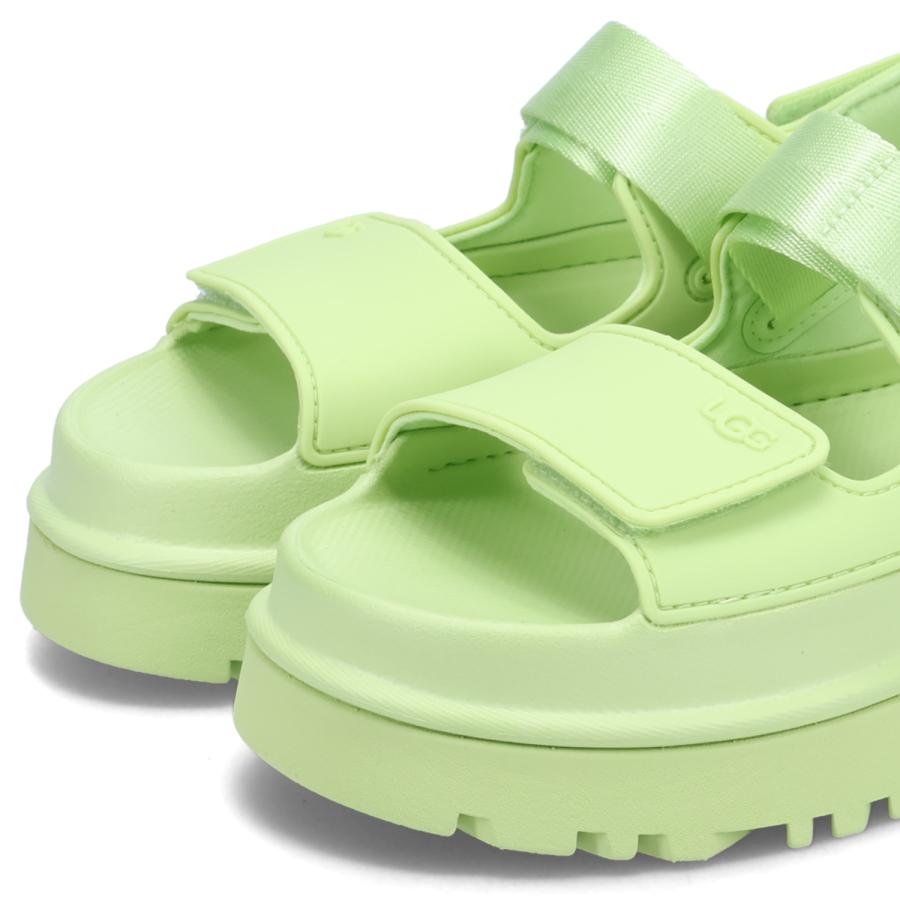 UGG（アグ） ストラップサンダル ゴールデングロウ レディース 厚底 GOLDENGLOW グリーン 1152685 : Findoriy ...