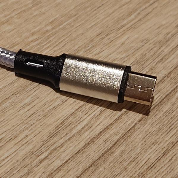 android micro USB ケーブル 100cm シルバー : BIG FOREST - 通販 - Yahoo!ショッピング