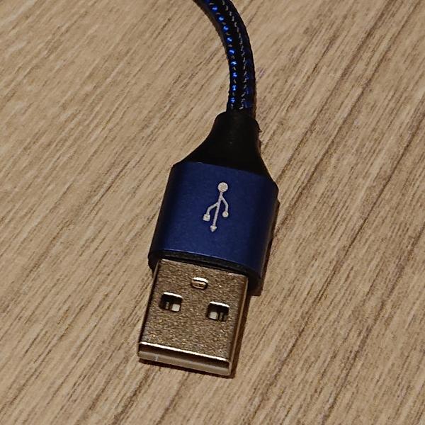 android micro USB ケーブル 100cm ブルー＆ブラック : 6700-0120 : BIG FOREST - 通販 - Yahoo!ショッピング