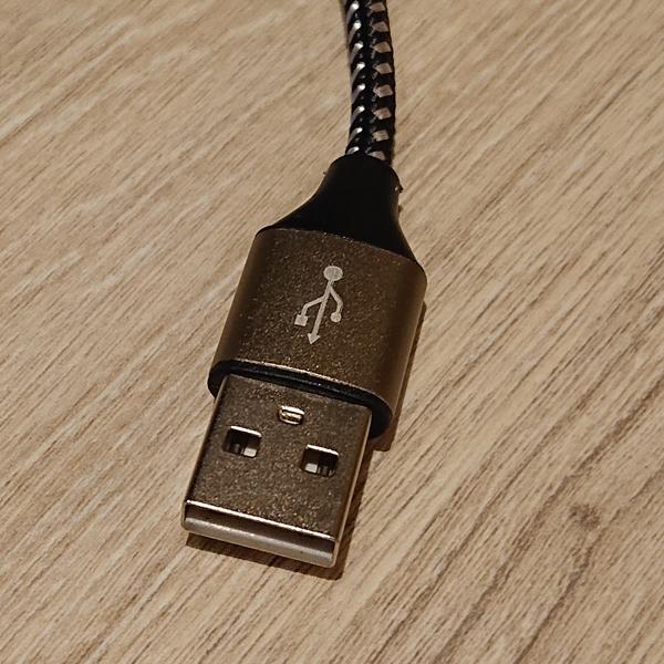 android micro USB ケーブル 100cm シルバー＆ブラック : 6700-0122 : BIG FOREST - 通販 - Yahoo!ショッピング