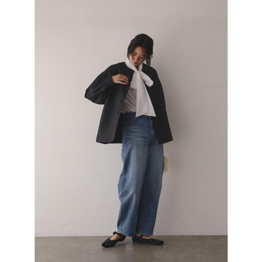 COEL（コエル） 【50%OFF】 袖ボリュームシャンタンジャケット