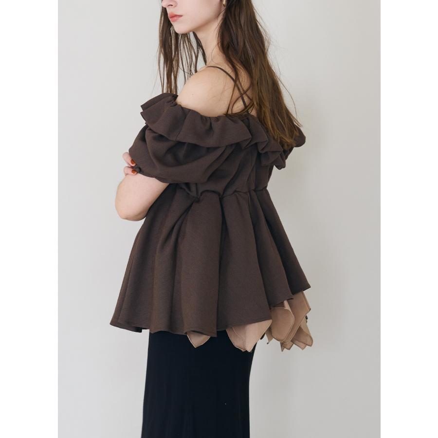 COEL 2WAYフリルカラーブラウス COEL コエル : ビッグヒット Yahoo!店 - 通販 - Yahoo!ショッピング