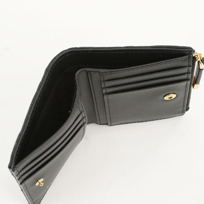 Christian Dior（クリスチャン・ディオール） Dior ディオール 二折財布小銭入付き S5173 UWHC M900 レディース ...