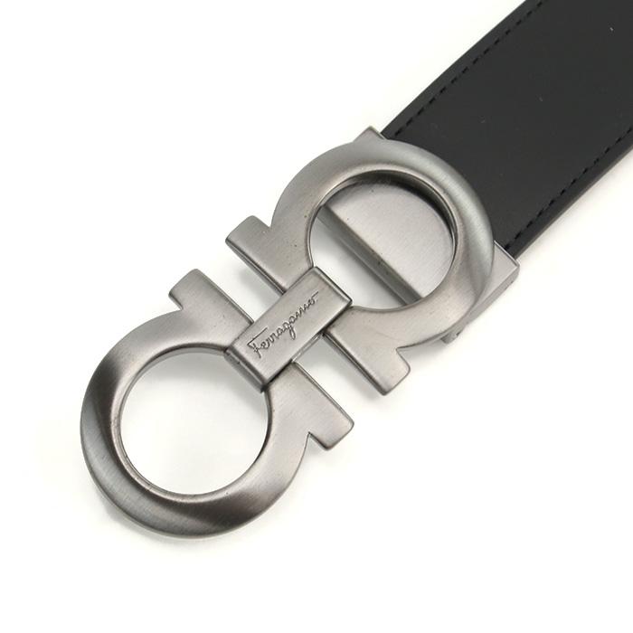 FERRAGAMO フェラガモ ベルト 67-5542 NERO-HICKORY DOUBLE ADJUS メンズ ブラック : ビッグヒット Yahoo!店 - 通販 - Yahoo!ショッピング