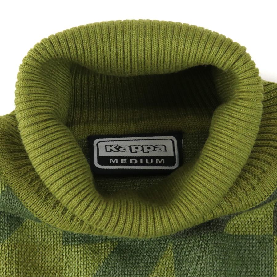 Kappa カッパ KAPPA GOLF メンズ ニット ゴルフウェア KGA21MSW17 OLV カーキ apparel-01 golf ...