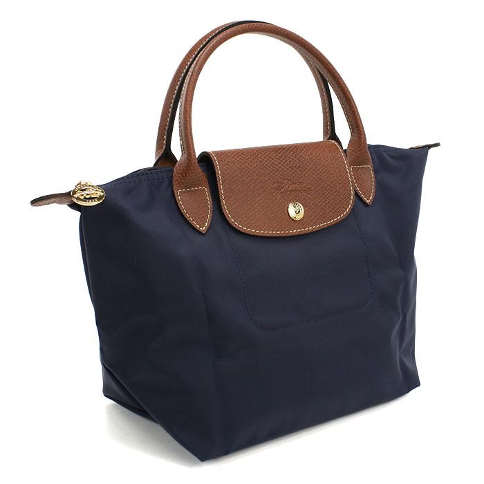 LONGCHAMP Longchamp ロンシャン ハンドバッグ 1621 089 P68 レディース ネイビー : ビッグヒット Yahoo!店 - 通販 - Yahoo!ショッピング