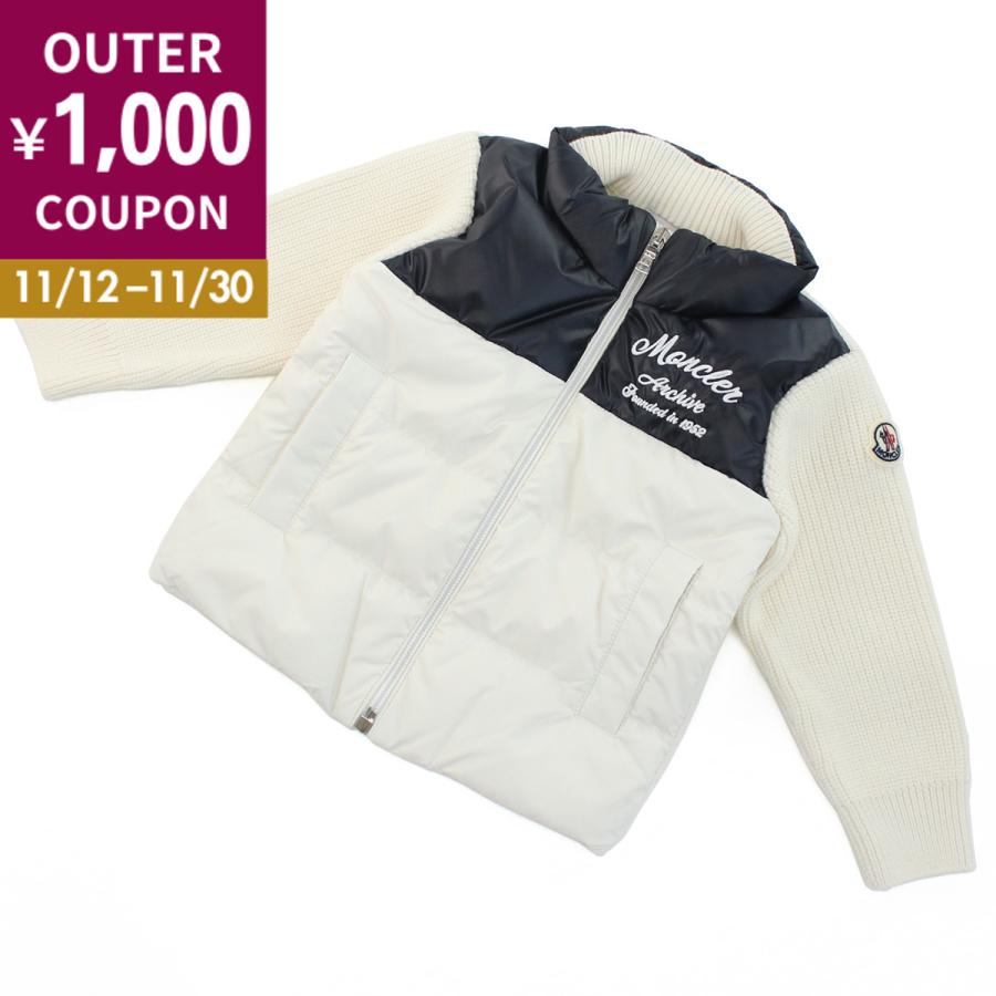 MONCLER モンクレール ベビー ジャケット ブランド 9B00004 GARDIGAN TRICOT M1131 P07 ホワイト系 kb-01 outer-01 kb-out ...