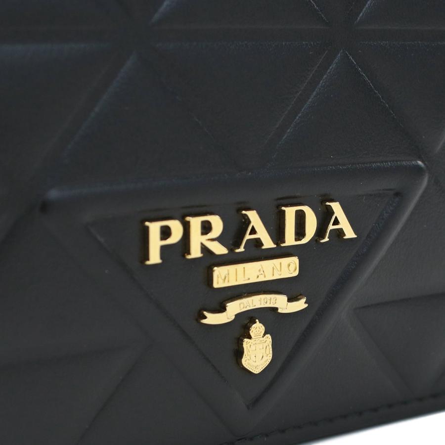 PRADA 二折財布 1MV204 2CLU F0002 NERO ブラック wallet-01 gif-02w : ビッグヒット Yahoo ...