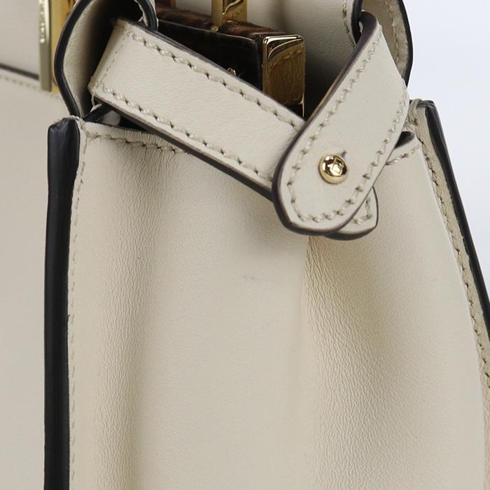 中古・未使用フェンディFENDI ピーカブー ミニ 2WAYハンドバッグ 8BN244 AF2W アイボリー ランク：S us-1 ショルダー レディース : usdfe85022011 ...