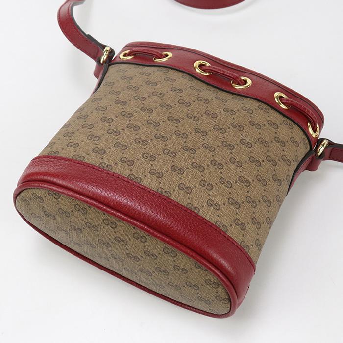 【中古・未使用】GUCCI グッチ 斜め掛け ショルダーバッグ 647801 ドラえもん マイクロGG レディース ブラウン GUCCI（グッチ） 中古・未使用 斜め掛け ショルダーバッグ 647801