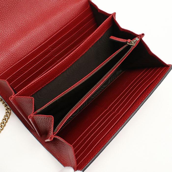GUCCI（グッチ） 中古良品 チェーンウォレット 401232 GGマーモント