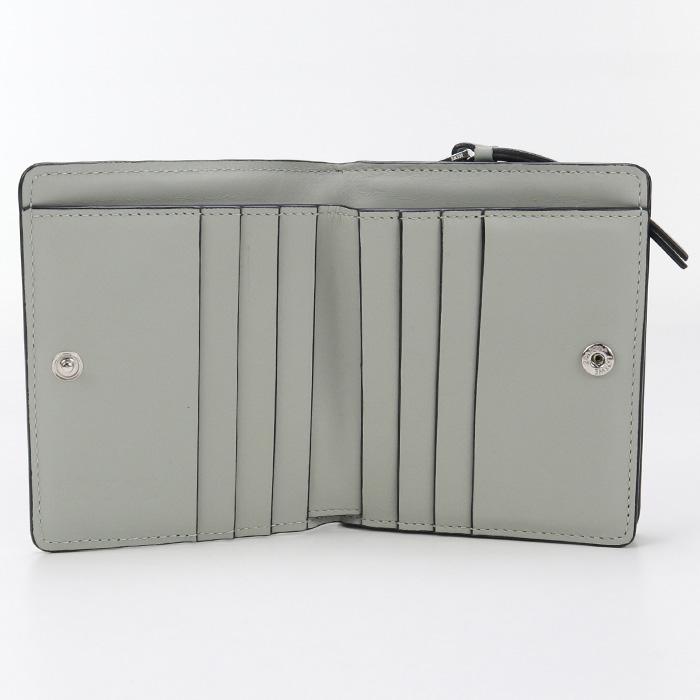 LOEWE（ロエベ） 中古良品 二折財布小銭入付き コンパクトジップ