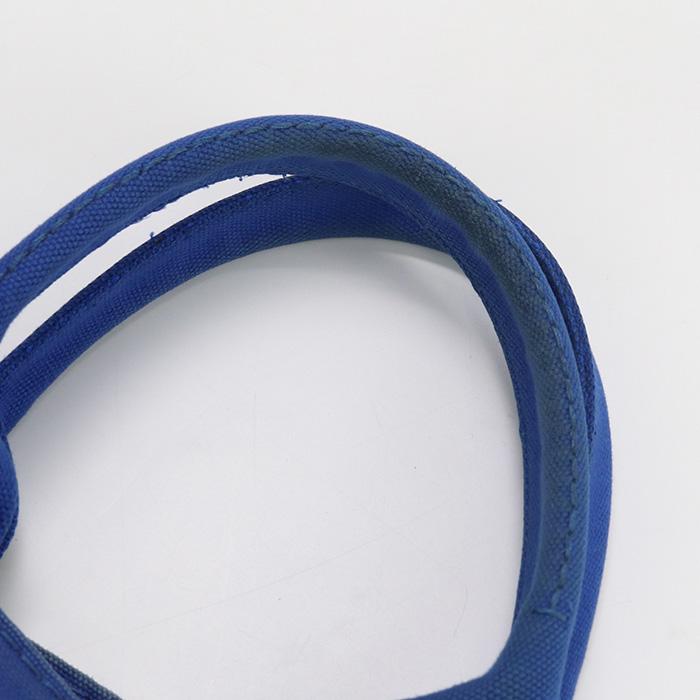 PRADA 中古プラダPRADA カナパ トートバッグ キャンバス BN1877 ZKI F0215 ブルー ランク：B us-3 レディース ...