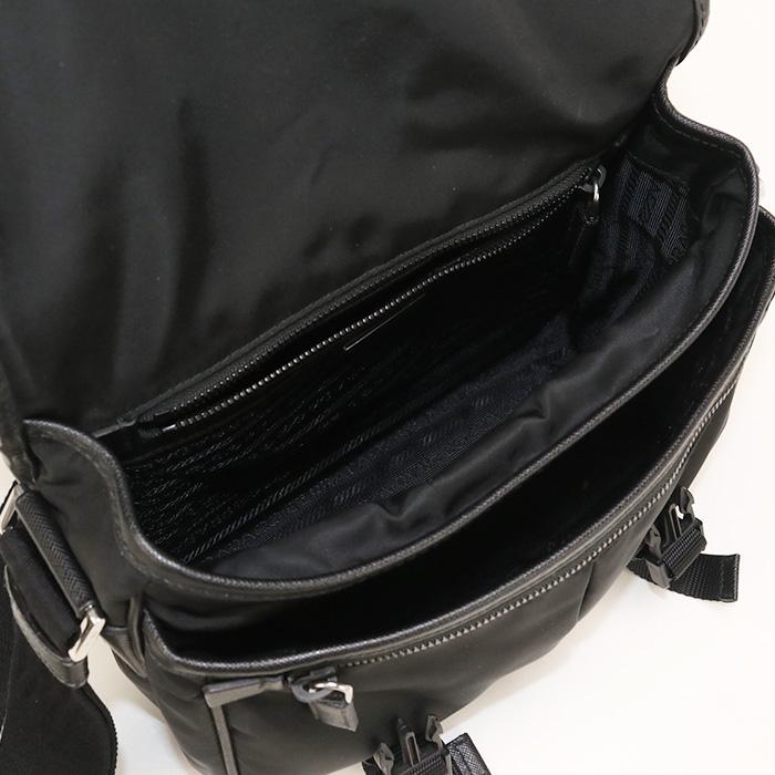 PRADA 中古良品 プラダ 斜め掛け ショルダーバッグ 2VD769 メンズ ブラック : ビッグヒット Yahoo!店 - 通販 - Yahoo!ショッピング